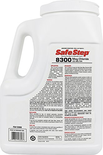 Safe Step Mag Chloride Ice Melter 8300 Maximum Strength Melting Power ...