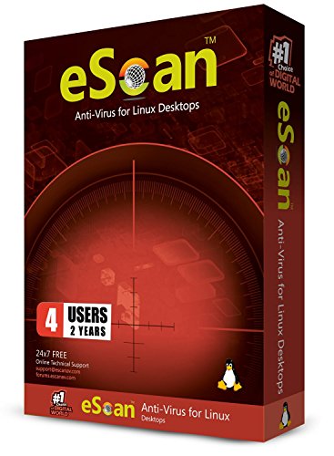 eScan Anti Virus for Linux Desktop 4 Users 2 Years — 🛍️ The Retail Market