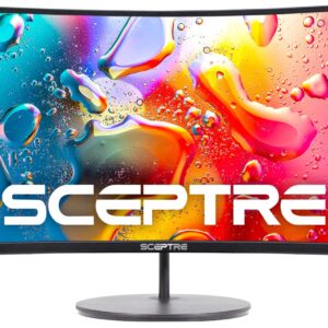 Sceptre Curved 24-inch Gaming Monitor 1080p R1500 98% sRGB HDMI x2 VGA ...