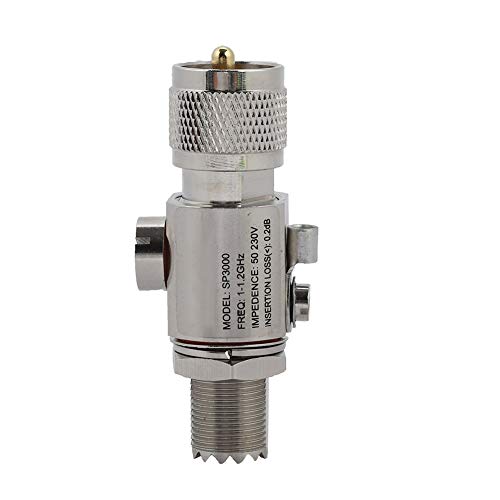 Antenna Lightning Arrester UHF-M to UHF-F 1-1.2GHz Lightning Arrestor ...
