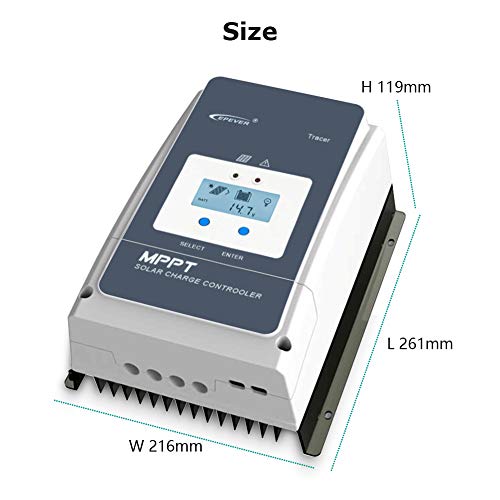 EPEVER 100A MPPT Solar Charge Controller Tracer-an Series High-Power ...