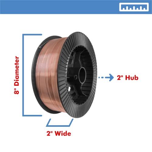 PGN Solid MIG Welding Wire - ER70S-6-0.030 Inch, 20 Pound (2x 10-lbs ...