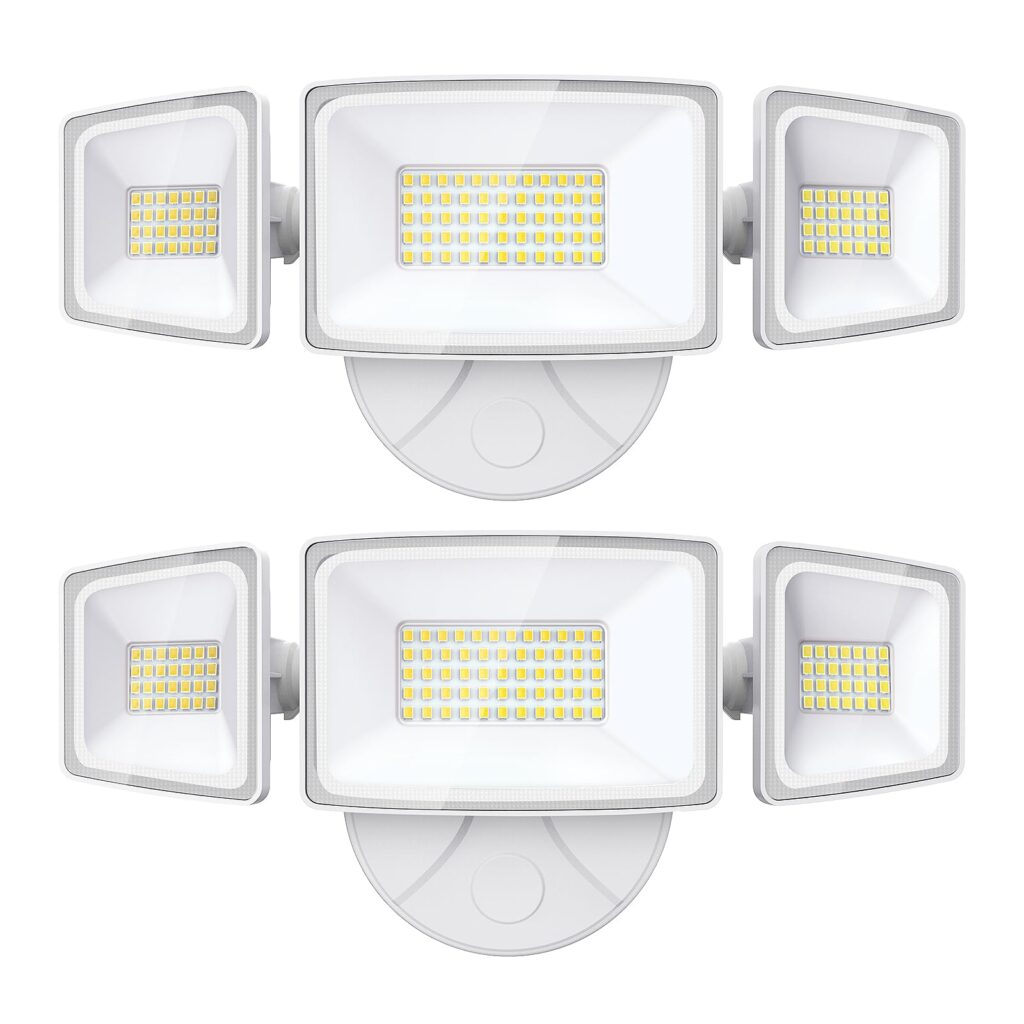 Onforu 2 Pack 60W Flood Lights Outdoor, 6000LM LED Flood Light Outdoor ...