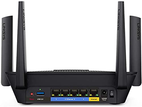 Linksys Tri-Band WiFi Router for Home (Max-Stream AC2150 MU-MIMO Fast ...