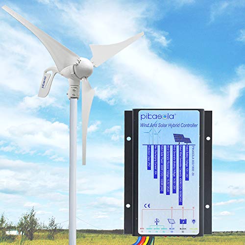 Pikasola Hybrid Wind Controller and Solar Controller for 12V/24V ...