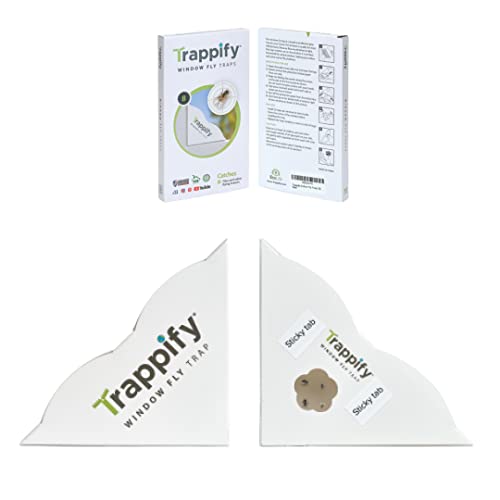 Trappify Fly Traps Indoor for Home - Window Fly Traps - House Window ...