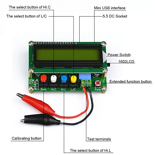 High Precision Inductance Meter Inductance Capacitance L/C Meter ...