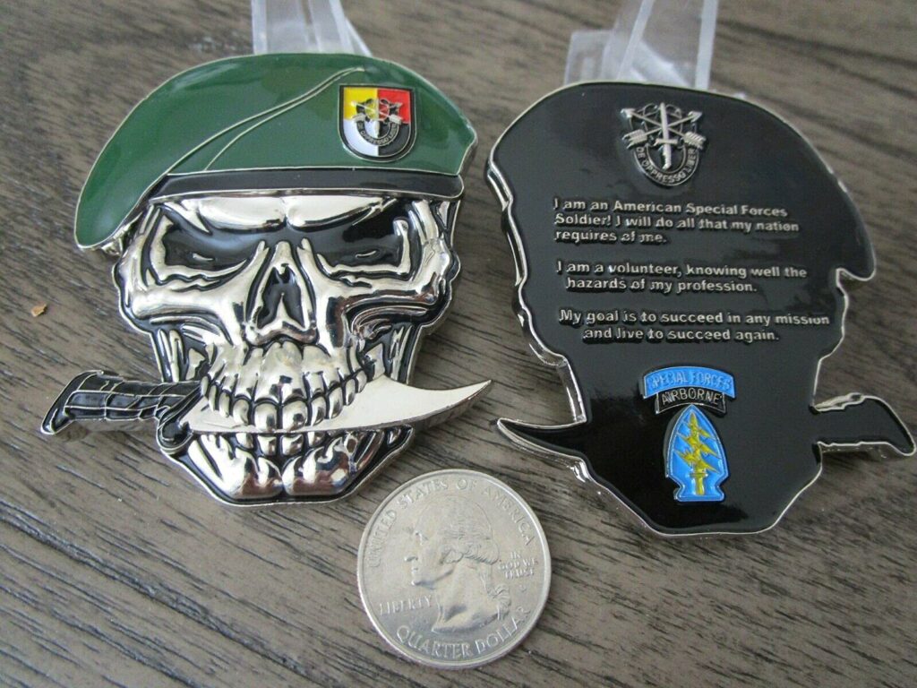 United States Army 10th Special Forces Group Green Berets Creed 10th ...