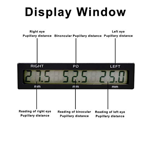 Digital PD Meter, Optical Digital Pupilometer with LCD Display Optical ...