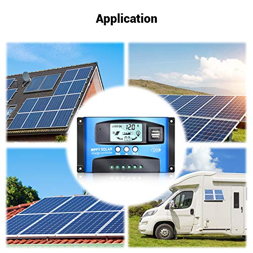 iSunergy MPPT Solar Charge Controller 30A 12V/24V Auto Solar Panel ...