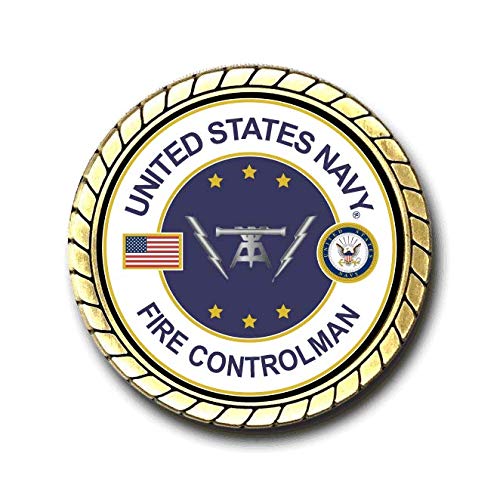 Military Productions,Inc. US Navy Fire Controlman Challenge Coin ...