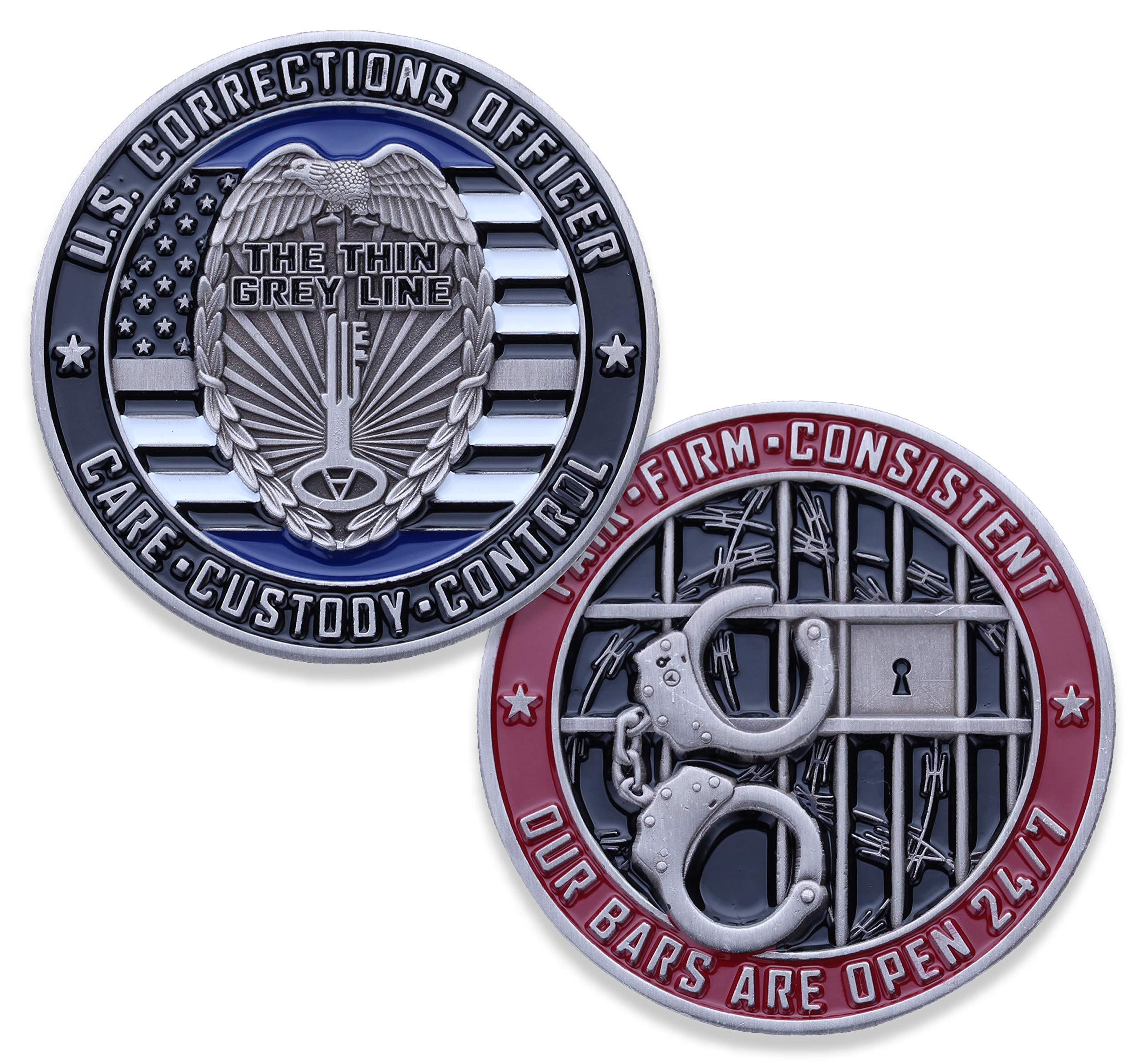 Corrections Officer Challenge Coin - U.S. Department of Cirrections ...