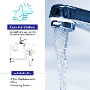 3M Aqua-Pure Under Sink Full Flow Drinking Water Filter System 3MFF100 ...