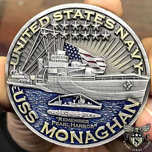 Limited Edition USS Monaghan Warships of WW2 75th Anniversary US Navy ...