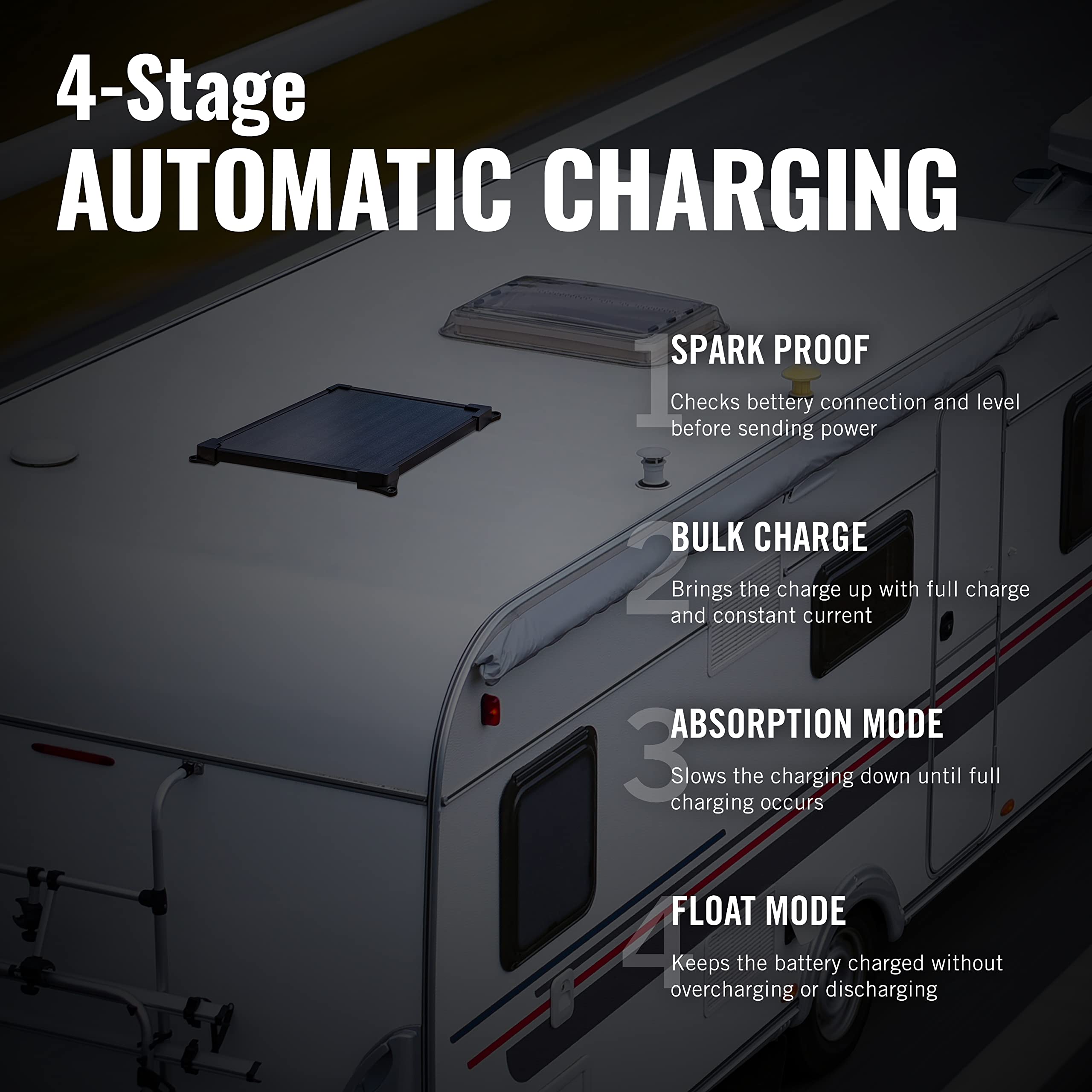 Battery Tender 35 Watt Solar Battery Charger with Charge Controller ...