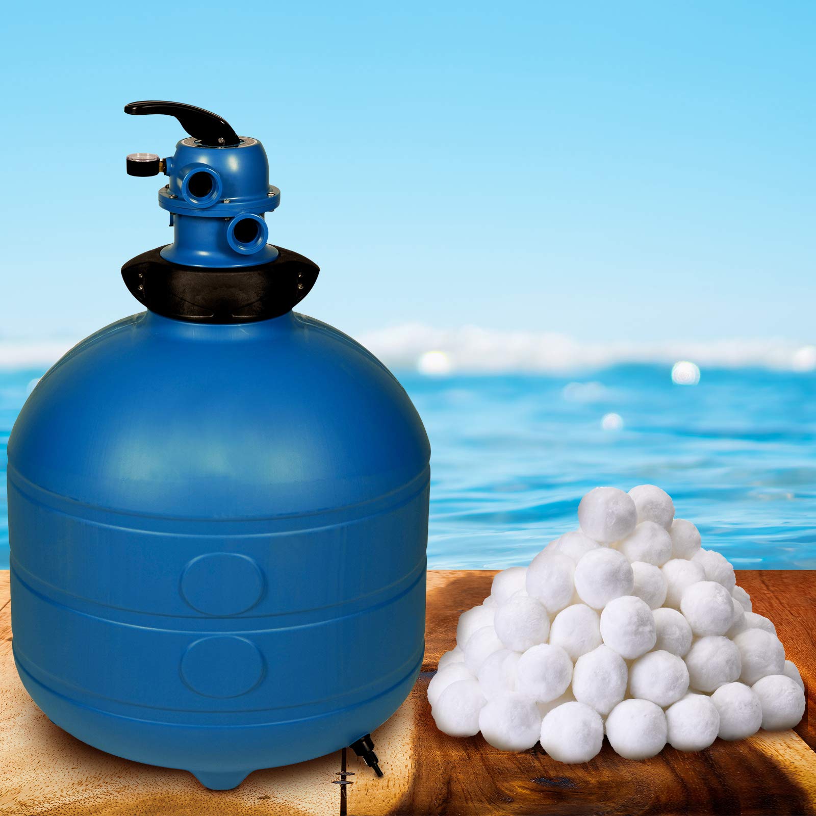 Pool Filter Sponge Balls Sand Pool Filter Media Filters Alternative to ...