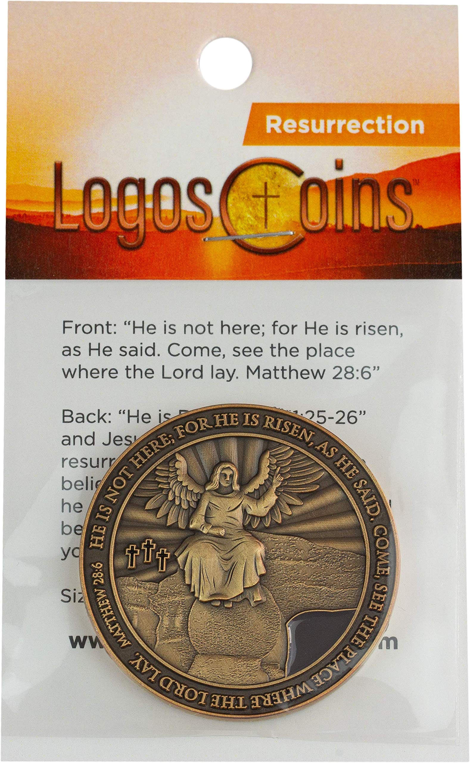 Easter Resurrection Coin, He is Risen, Bulk Pack of 3, Handout for ...