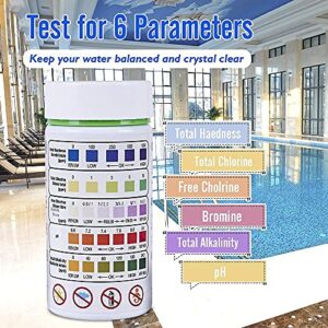 SuperCheck 5-in-1 Test Strips for Testing Chemicals Content in Pool and ...