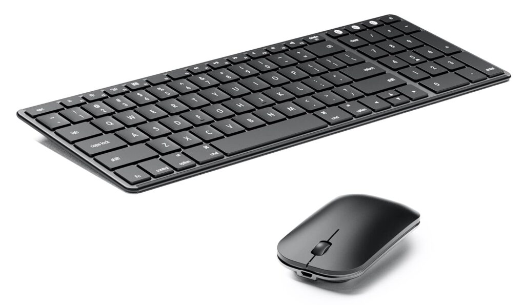 Wireless Backlit Keyboard And Mouse Combo Seenda Illuminated Light Up Full Size Keyboard