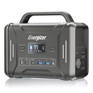 Energizer Portable Power Station PPS320 320Wh LiFePO4 Battery 110V/300W Pure Sine Wave AC Outlet ...