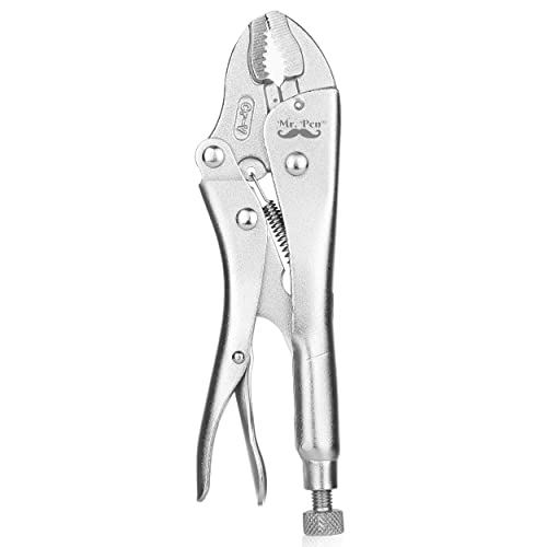 Mr. Pen- Locking Pliers, 7 Inch, Curved Jaw, Alloy Steel Locking Pliers ...