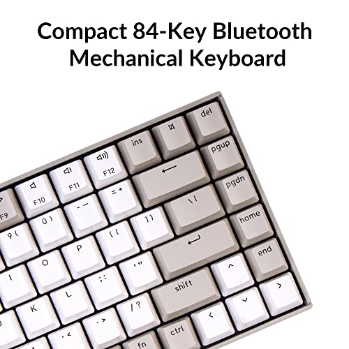 Keychron K2 75% Layout Bluetooth Wireless/USB Wired Mechanical Gaming ...