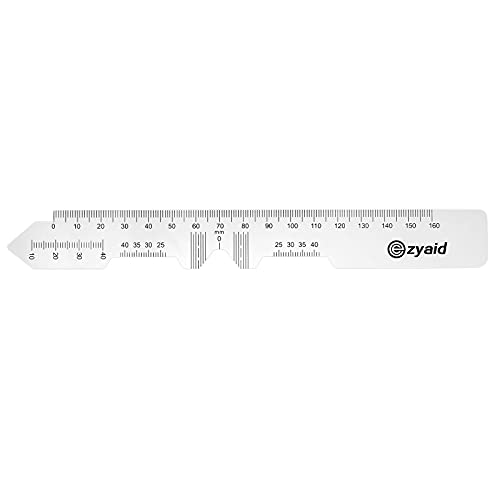 Ezyaid PD Ruler with Instruction Manual - Pupillary Distance Ruler for ...