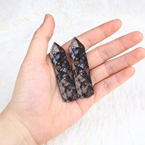 Natural Synthetic Fluorite Quartz Crystal Healing Blueblende Hexagonal ...