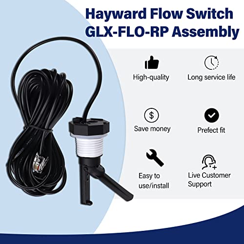 Flow Switch Assembly GLX-FLO-RP for Hayward Goldline Aquarite Salt ...