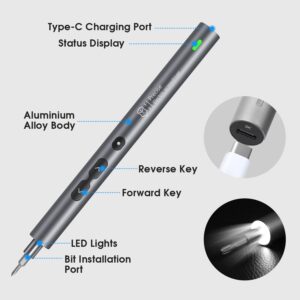UF-TOOLS Mini Electric Screwdriver Set, 120 in 1 Small Portable ...