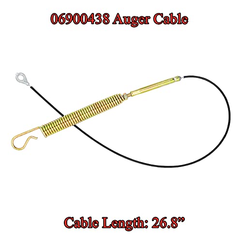 Wanotine 06900438 Auger Cable for Ariens Compact and SNO-Tek ...