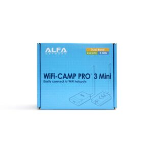 ALFA WiFi Camp Pro 3 Mini 2.4 + 5 Ghz Dual Band WiFi Extender Repeater for Airstream, RV, Out ...