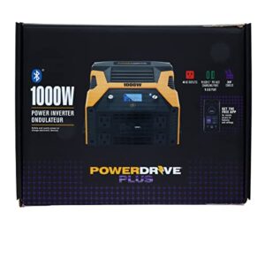 PowerDrive Plus PWD1000P 1000 Watt Wireless Power Inverter with ...