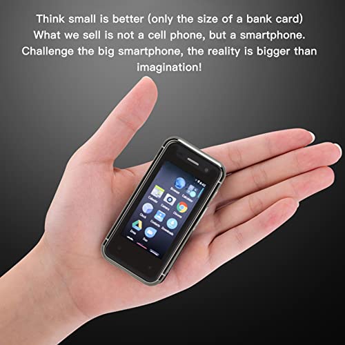 ASHATA Palm Mobile Phone, 4G Fingerprint Unlocked Smartphone with 2.5in ...