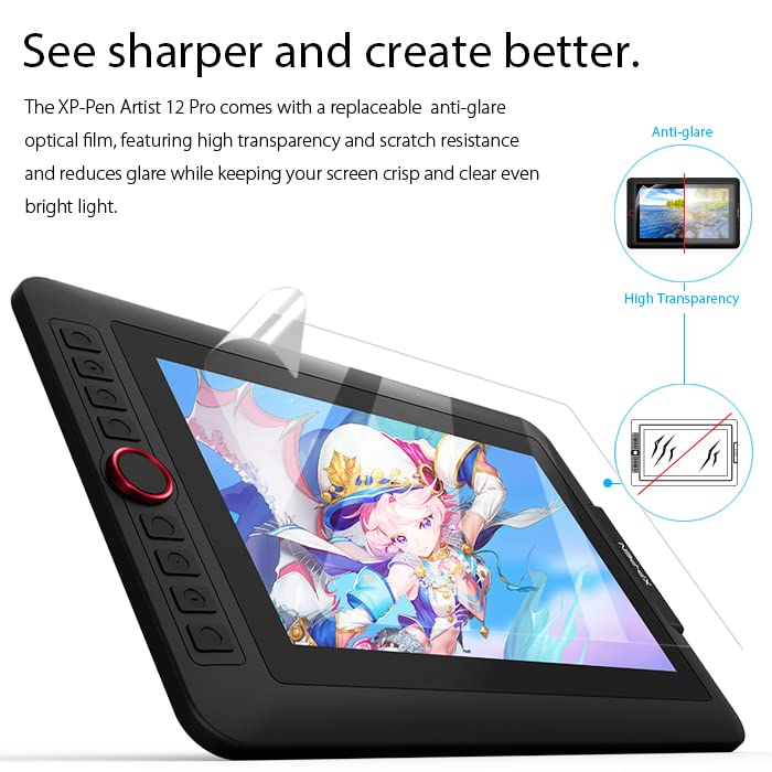 Artist 12 Pro 11.6 Inches Graphics Tablet Drawing Tablet Monitor ...