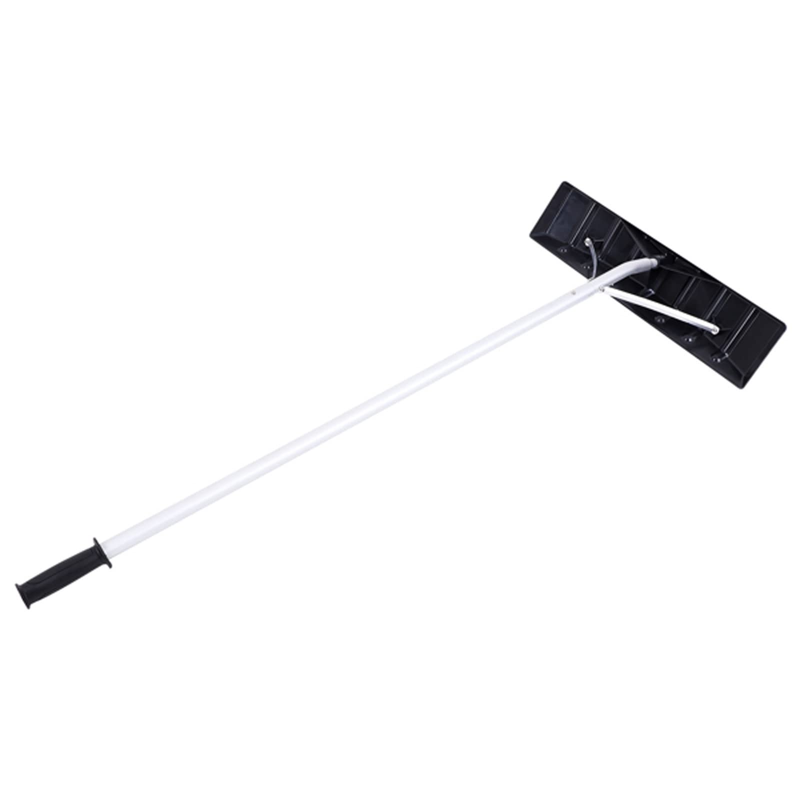 5-20FT Extendable Aluminum Snow Roof Rake Lightweight Snow Removal Tool ...