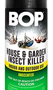 BOP House and Garden Insect Killer 11 oz, Easy to Use Pest Control ...