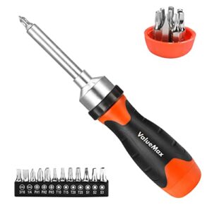ValueMax 13-in-1 Multi-bit Ratcheting Screwdriver Set Tool All in One ...