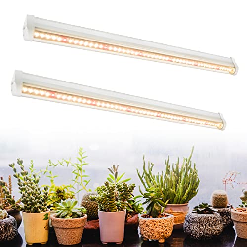 TVTUTPWY T5 Grow Lights 5000K Full Spectrum,1.4FT (2pcs x 10 Watts ...