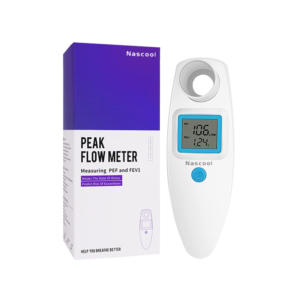 Digital Peak Flow Meter,Home Medical with Tracking Software-Accurate ...