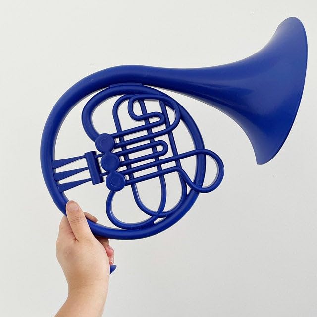 Blue French Horn/HIMYM/Prop Replica/Proposal Prop/Pop Culture Reference ...
