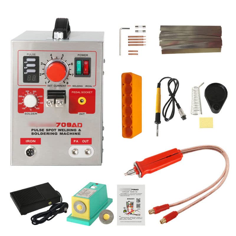 709AD+ Battery Spot Welder,Pulse Spot Welder,for Welding Lithium-ion ...