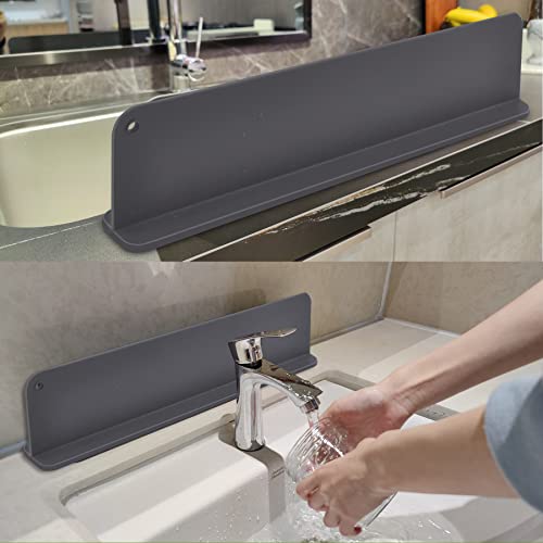 Kitchen Sink Splash Guard - Silicone Splash Guard for Water Sink ...