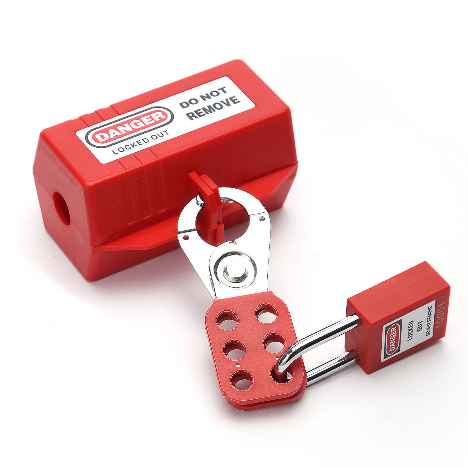 OMGTMD Lockout Tagout Plug Lock Universal Forklift,Cylinder,Electrical ...
