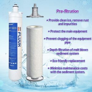 Microfilter MICROFILTER FLUUX H17-SD3,Sediment,Under Sink Water Filter ...