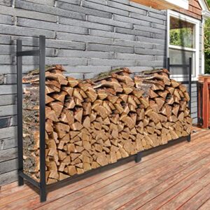 RedSwing Firewood Rack Outdoor, 8 Foot Heavy Duty Logs Holder for ...