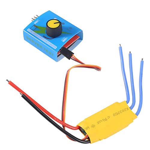 DWEII 2 Sets DC 12V 30A High-Power Brushless Motor Speed Controller 3 ...