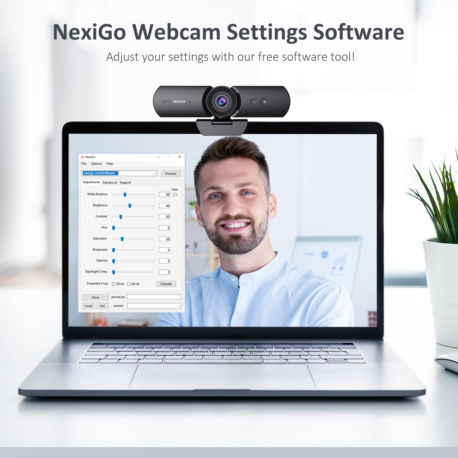 NexiGo HelloCam, 1080P Webcam with Windows Hello, True Privacy ...