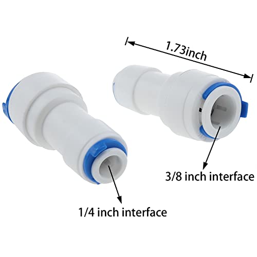 Lovelysp Water purifier quick connection fittings RO water filter ...