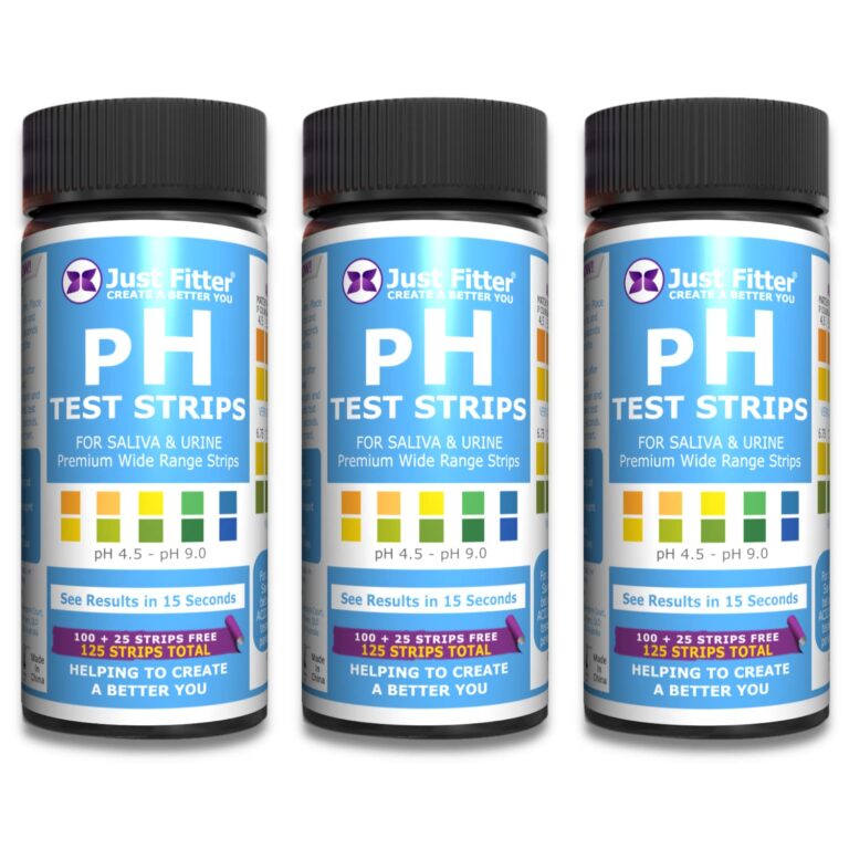 pH Test Strips for Men. Testing Alkaline and Acid Levels in The Body ...